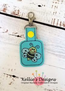 Bee Happy Snap Tab Set – Kellie's Designs