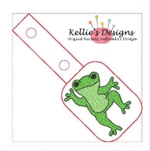 Happy Frog Snap Tab – Kellie's Designs