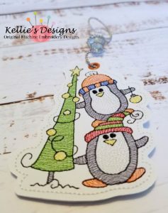 Penguin Christmas Tree Ornament – Kellie's Designs