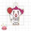 Scary Clown Snap Tab Set – Kellie's Designs