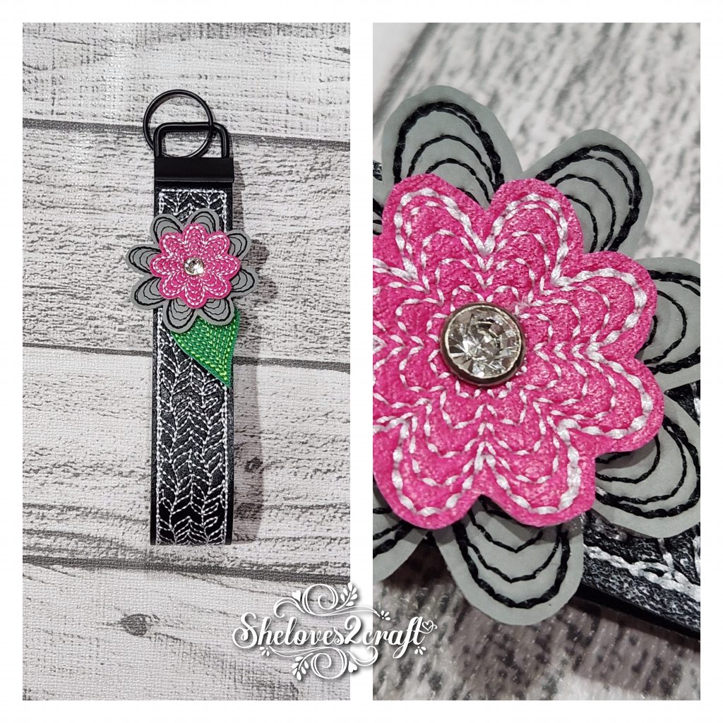 Daisy Key Fob Set – Kellie's Designs
