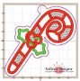 Candy Cane Ornament Set – Kellie's Designs