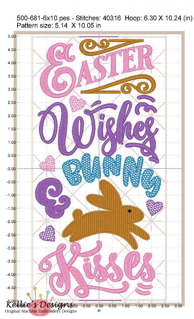 Easter Wishes & Bunny Kisses Stand – Kellie's Designs